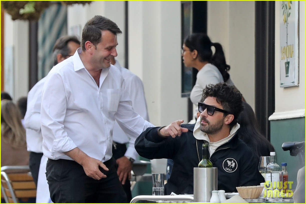 Lily James & Dominic Cooper Look Elated to Run In to One Another, Share ...