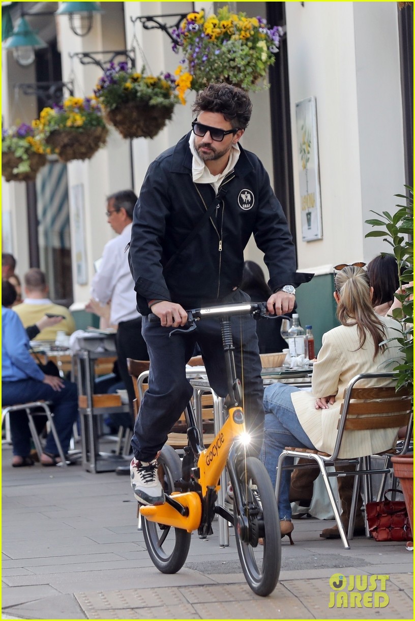 Lily James & Dominic Cooper Look Elated to Run In to One Another, Share ...