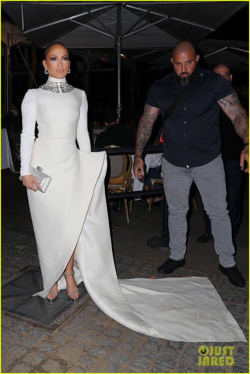 Jennifer Lopez Changes Into Chic White Dress for John Kander's 98th ...