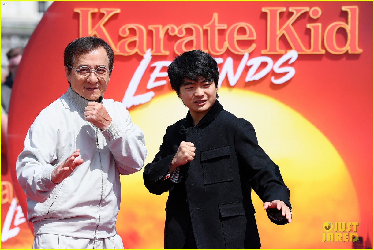 Ralph Macchio, Ben Wang, & Jackie Chan Bring 'Karate Kid: Legends' to London!: Photo 5161018 ...