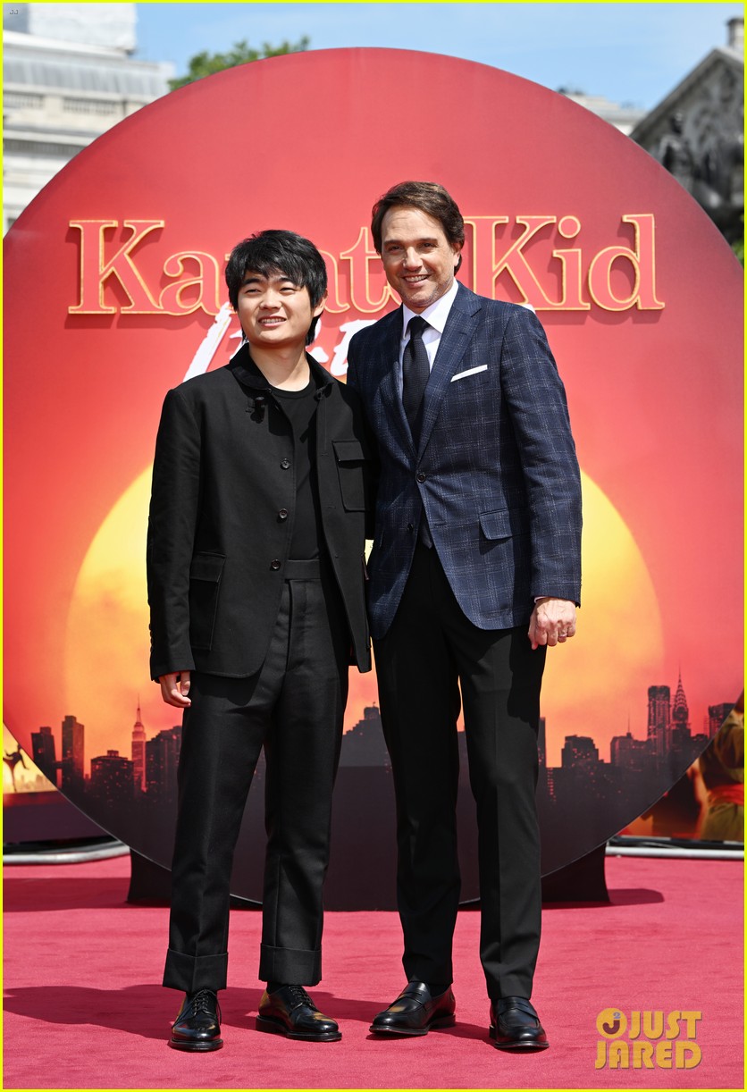 Ralph Macchio, Ben Wang, & Jackie Chan Bring 'Karate Kid: Legends' to London!: Photo 5161020 ...