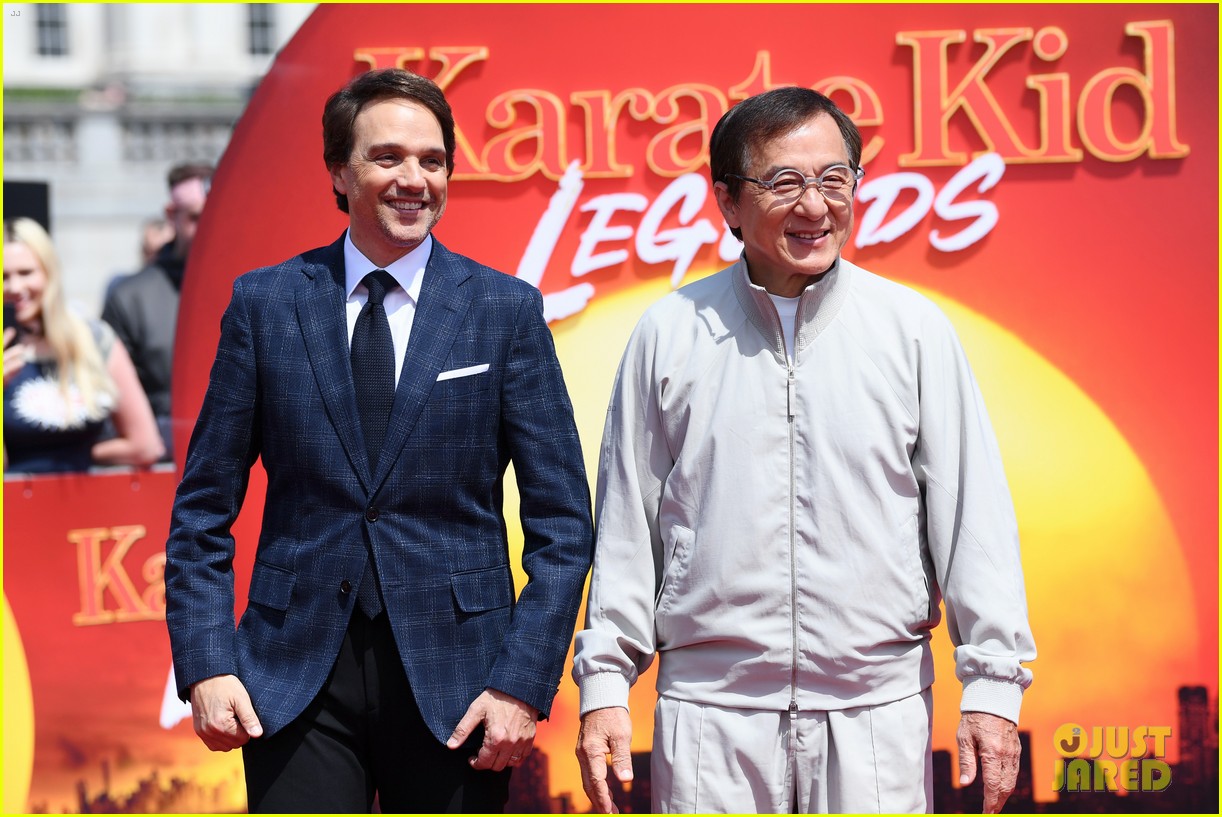Ralph Macchio, Ben Wang, & Jackie Chan Bring 'Karate Kid: Legends' to London!: Photo 5161029 ...