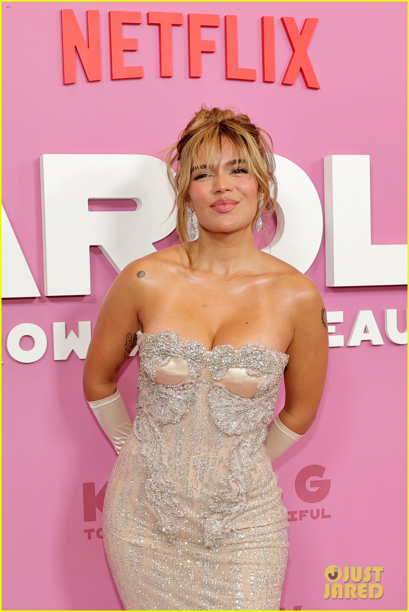 Karol G & Boyfriend Feid Make Red Carpet Debut at Her Netflix ...