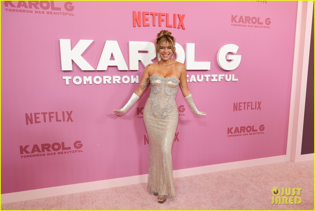 Karol G & Boyfriend Feid Make Red Carpet Debut at Her Netflix ...