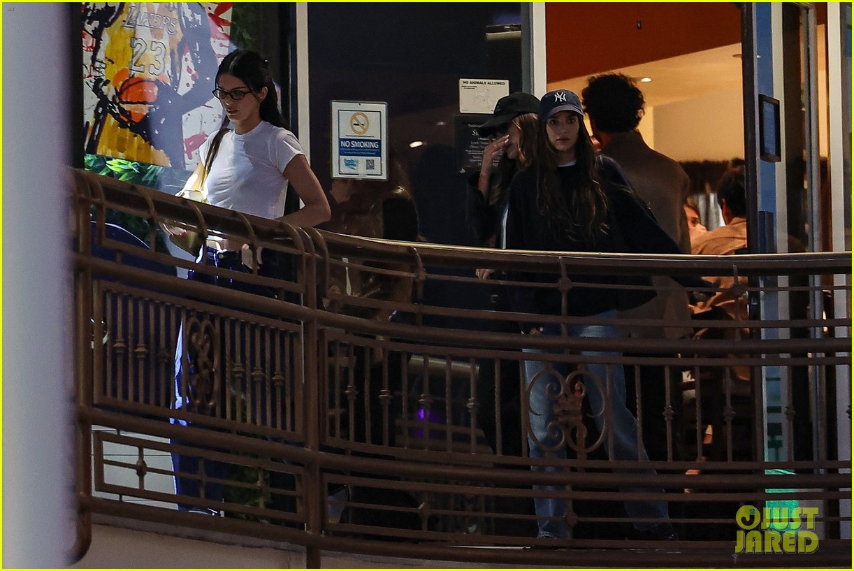 Kendall Jenner & Hailey Bieber Step Out for Dinner at Celeb Hotspot Sushi Park in WeHo: Photo ...