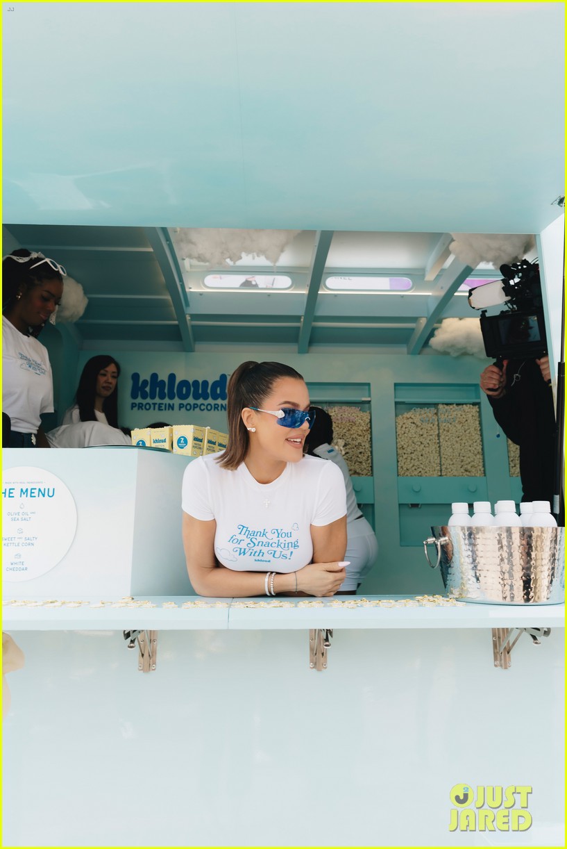 Khloe Kardashian is Joined by Kids True & Tatum at Khloud Protein ...