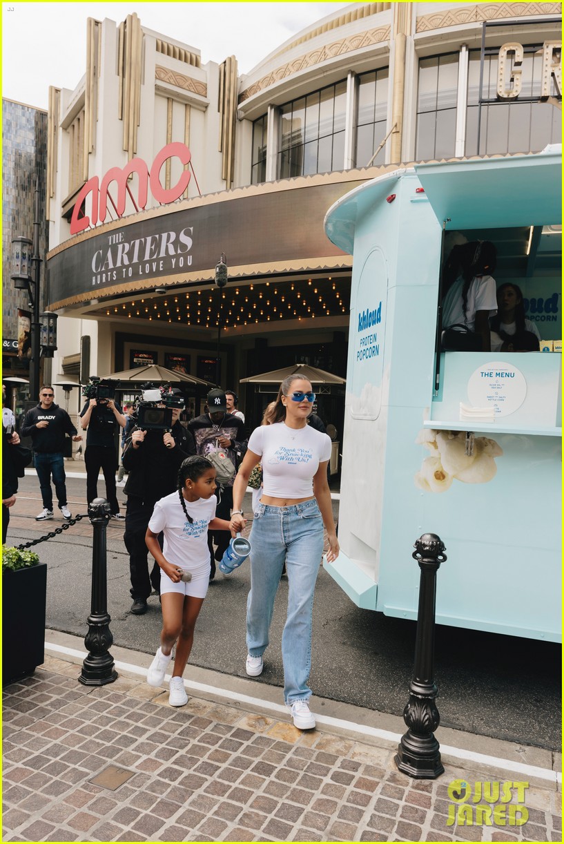 Khloe Kardashian is Joined by Kids True & Tatum at Khloud Protein ...