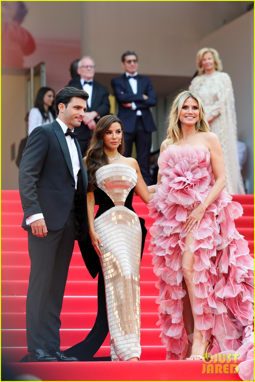 Eva Longoria & Heidi Klum Hit Cannes 2025 Film Festival Opening Ceremony with Carlos Sainz Jr ...