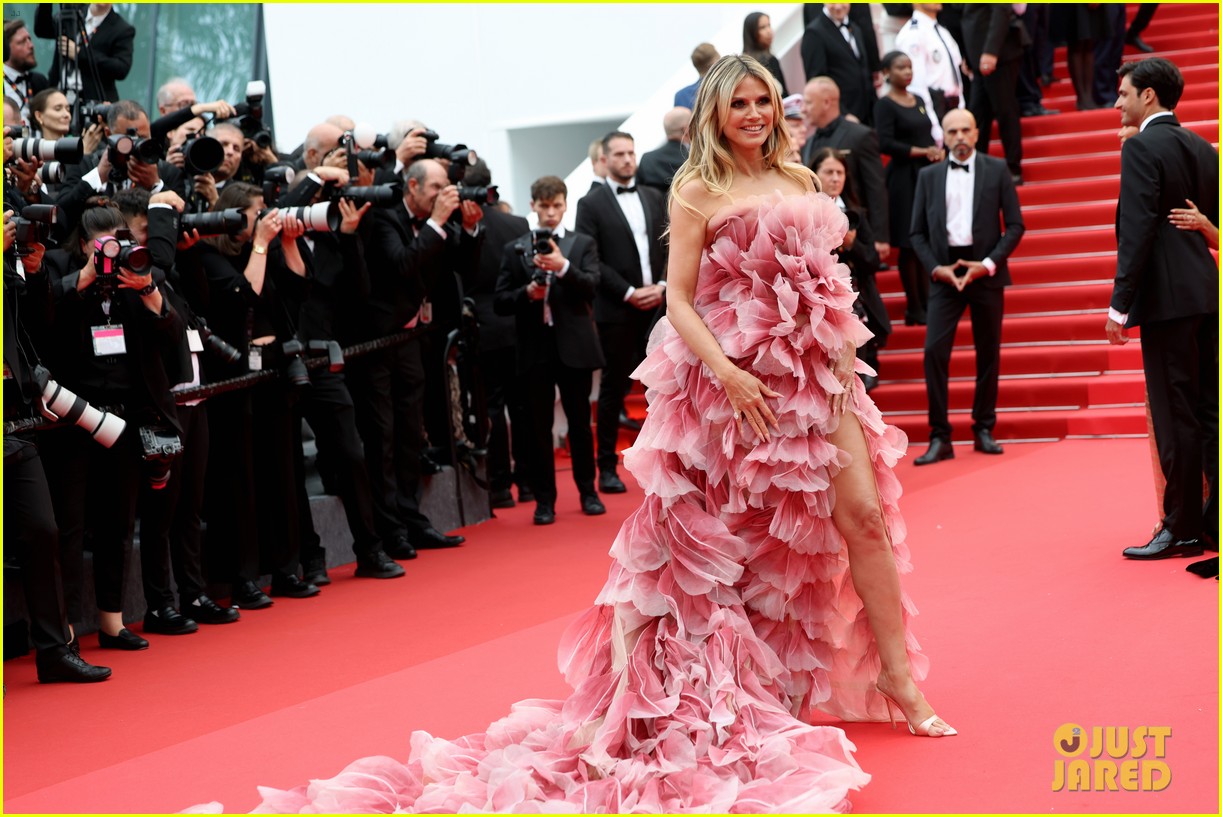 Eva Longoria & Heidi Klum Hit Cannes 2025 Film Festival Opening Ceremony with Carlos Sainz Jr ...
