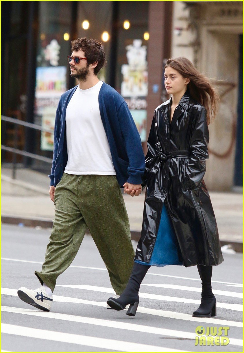 Dylan O'Brien & Girlfriend Rachael Lange Hold Hands During Walk Around ...