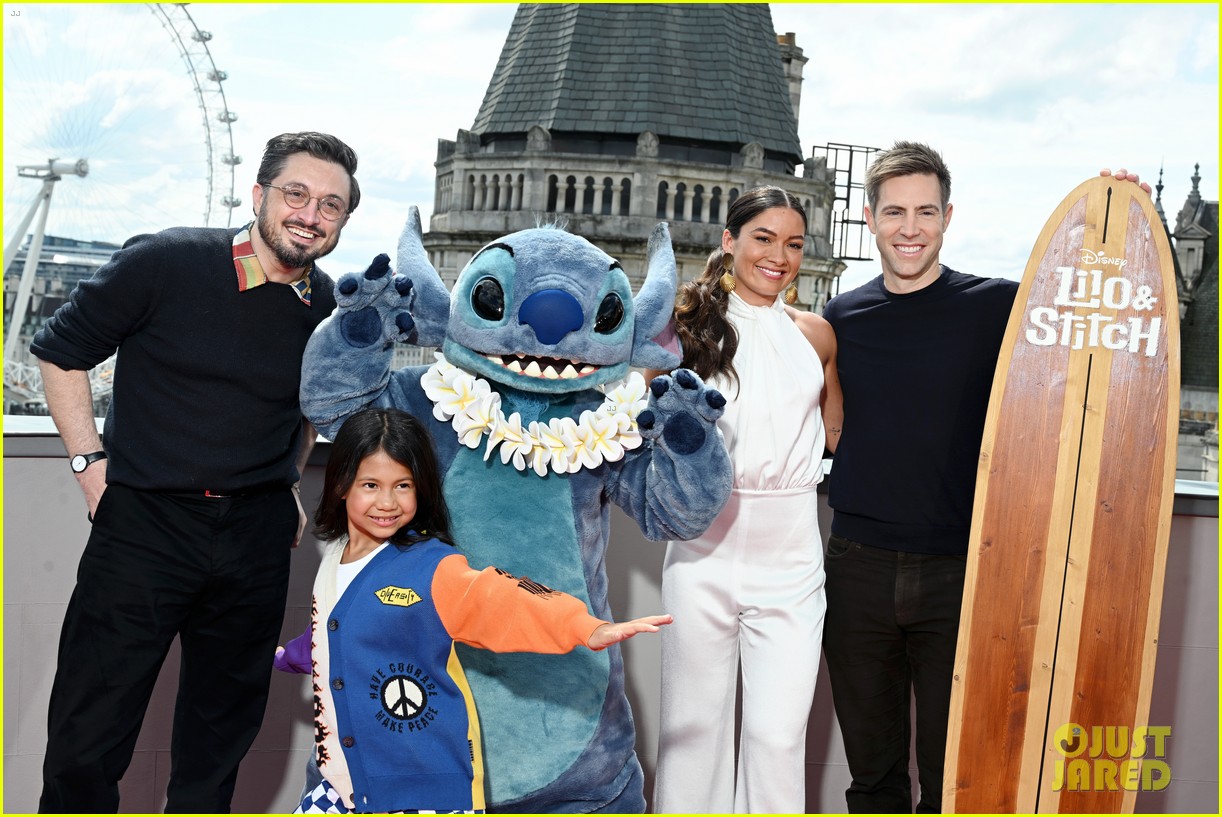 Photo: lilo stitch live action stars kick off press tour in london 21 ...