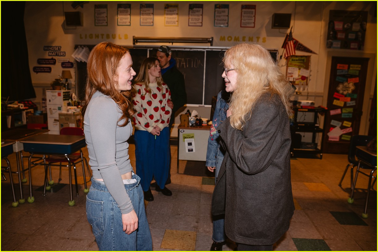 Mia Farrow Visits Fellow Tony Nominee Sadie Sink at Broadway's 'John ...