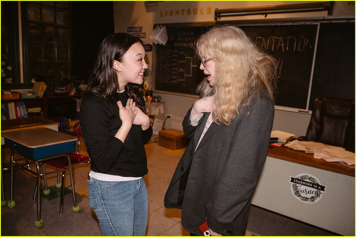 Mia Farrow Visits Fellow Tony Nominee Sadie Sink at Broadway's 'John ...