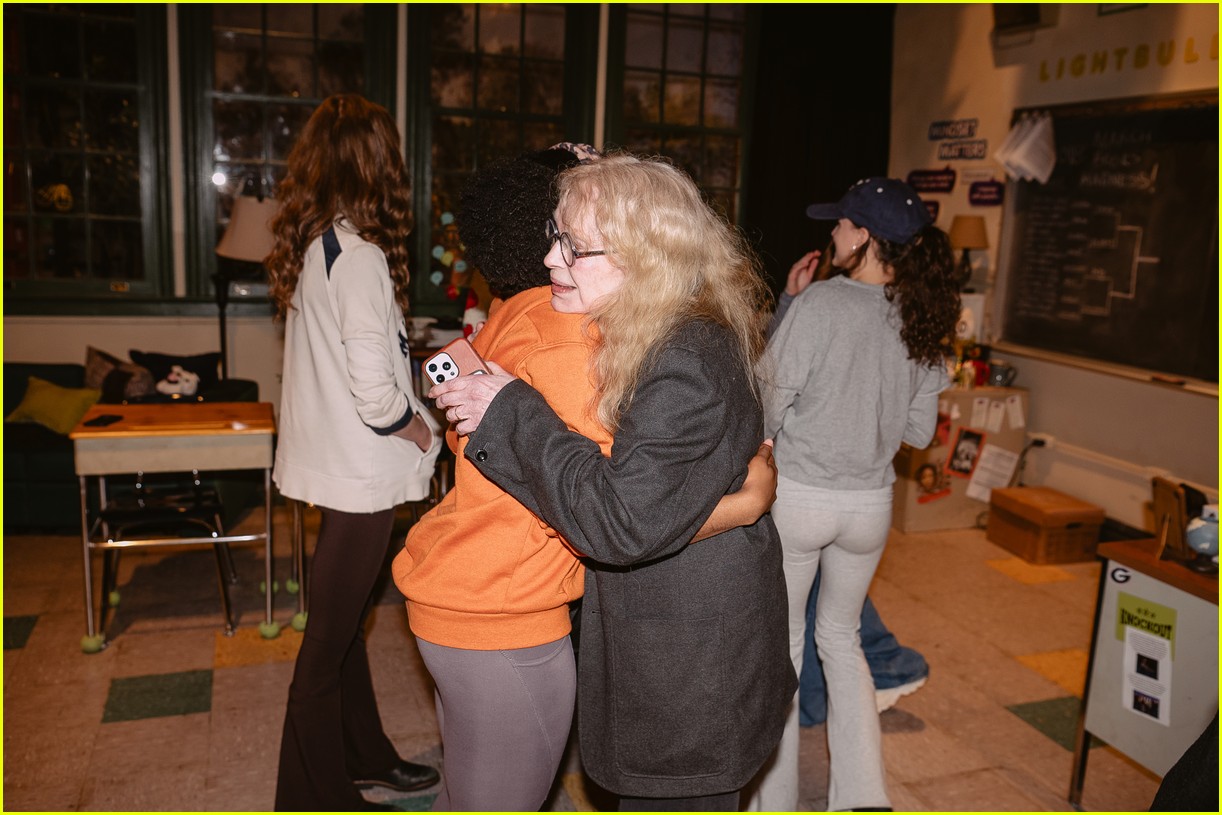 Mia Farrow Visits Fellow Tony Nominee Sadie Sink at Broadway's 'John ...