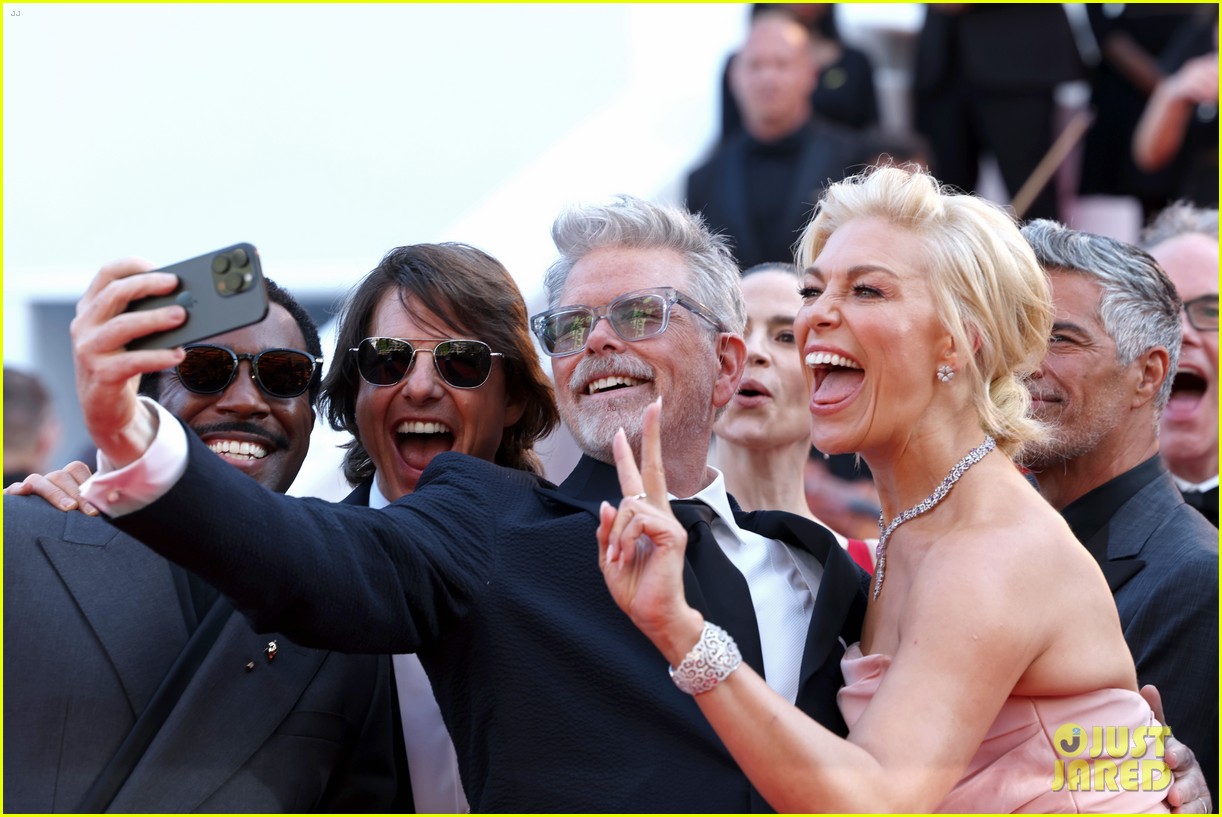 Tom Cruise & 'Mission: Impossible' Cast Have Fun on Cannes 2025 Red ...