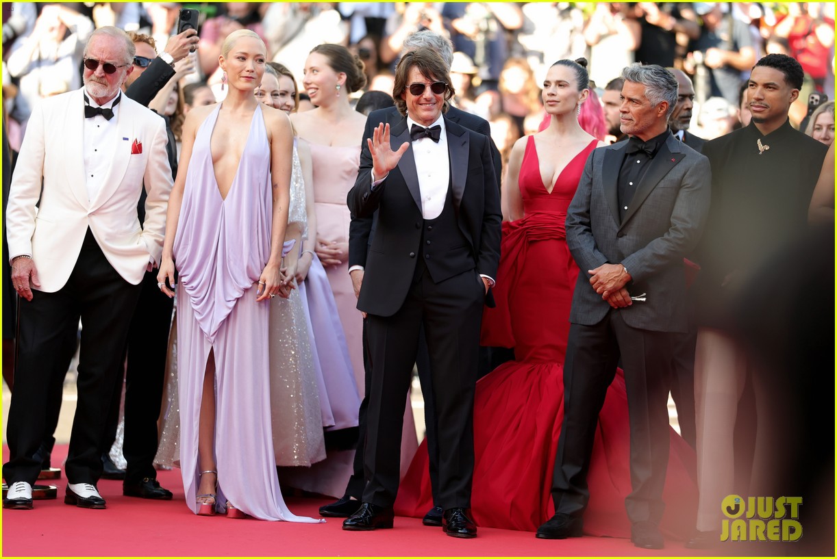 Tom Cruise & 'Mission: Impossible' Cast Have Fun on Cannes 2025 Red ...