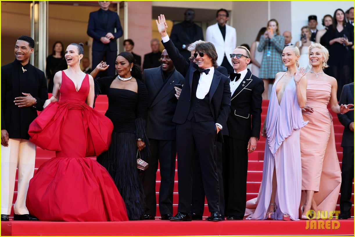 Tom Cruise & 'Mission: Impossible' Cast Have Fun on Cannes 2025 Red ...