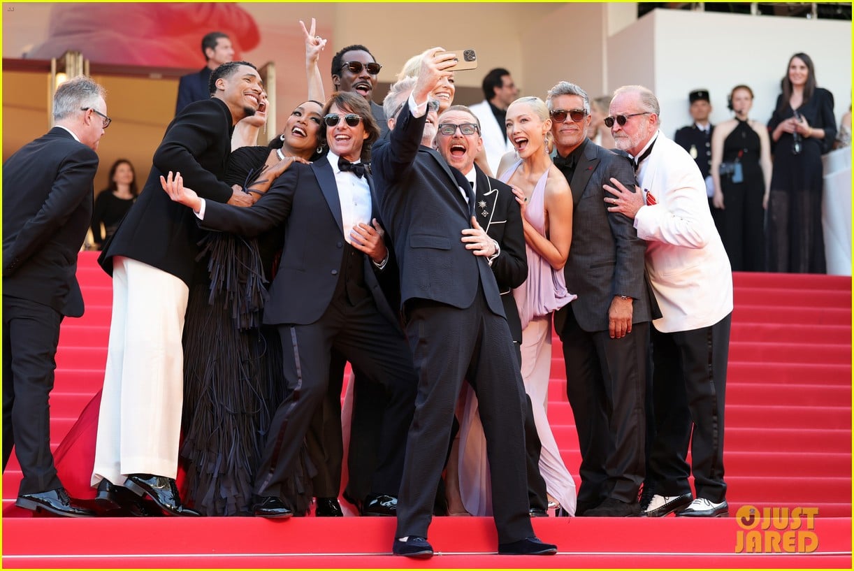Tom Cruise & 'Mission: Impossible' Cast Have Fun on Cannes 2025 Red ...