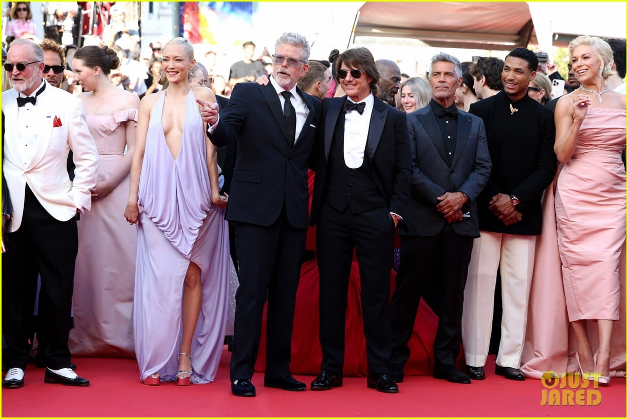 Tom Cruise & 'Mission: Impossible' Cast Have Fun on Cannes 2025 Red ...