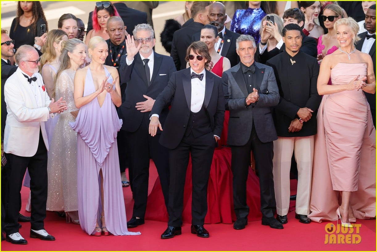 Tom Cruise & 'Mission: Impossible' Cast Have Fun on Cannes 2025 Red ...