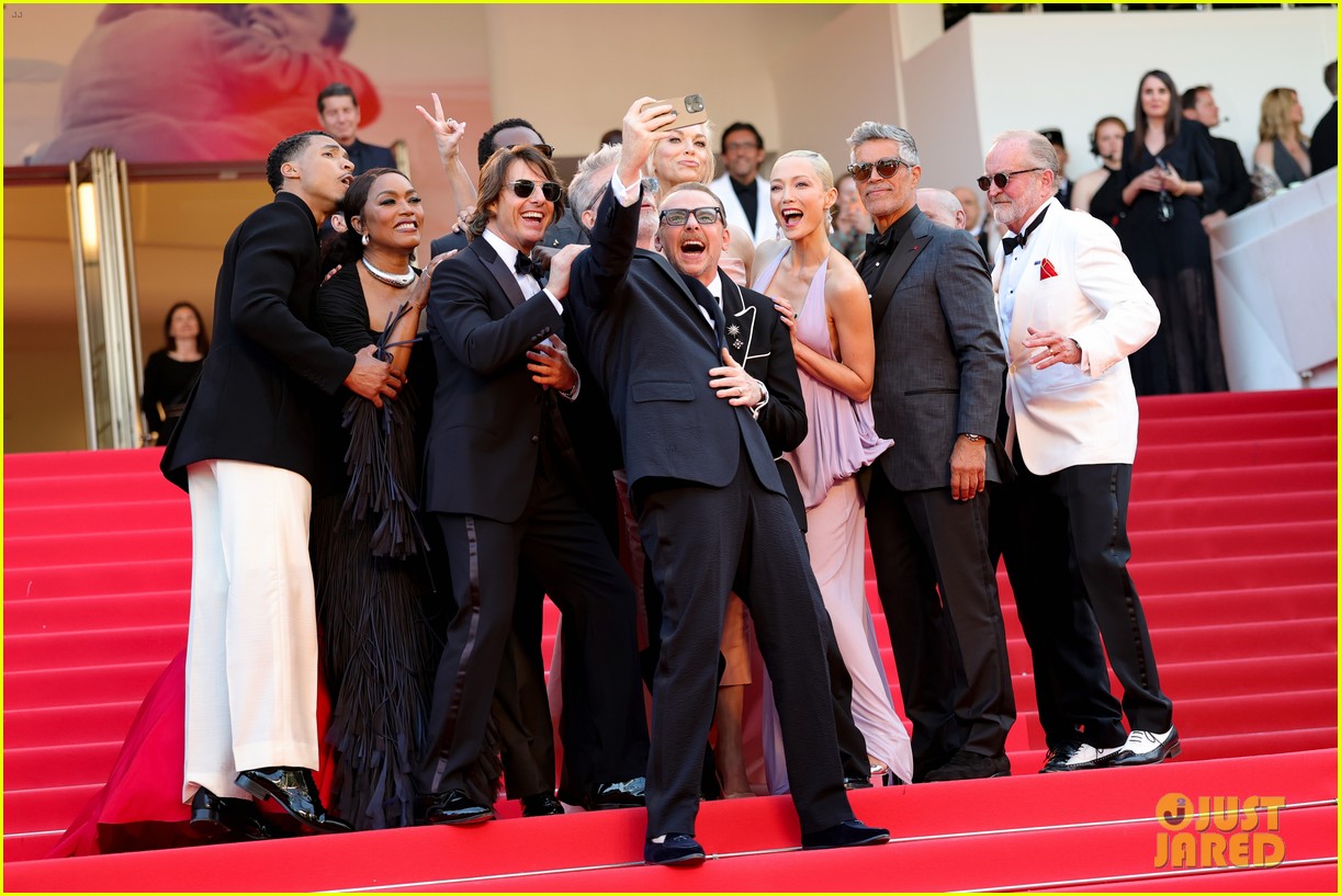 Tom Cruise & 'Mission: Impossible' Cast Have Fun on Cannes 2025 Red ...