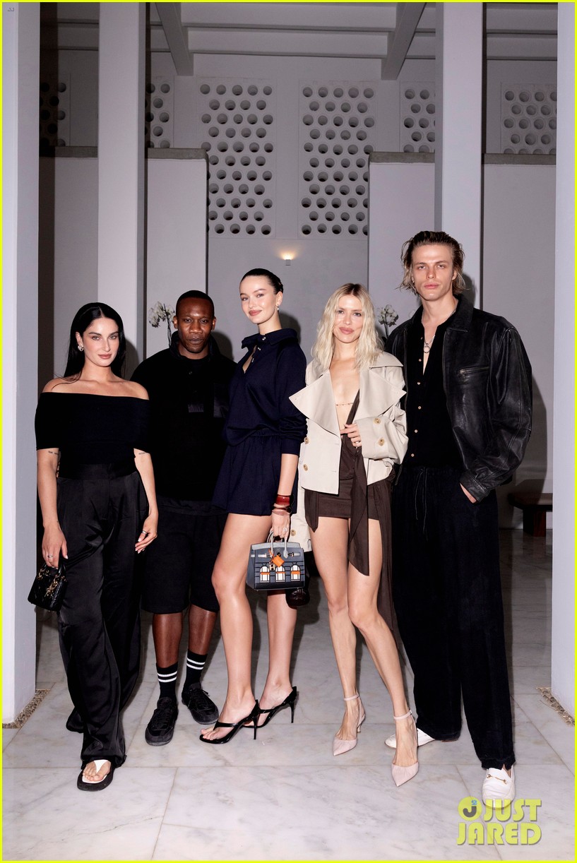 Photo: novac djokovic eddie redmayne aman tennis club launch 122 ...