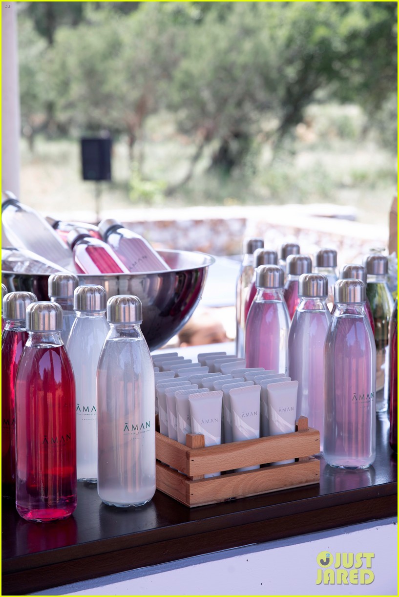 Photo: novac djokovic eddie redmayne aman tennis club launch 162 ...