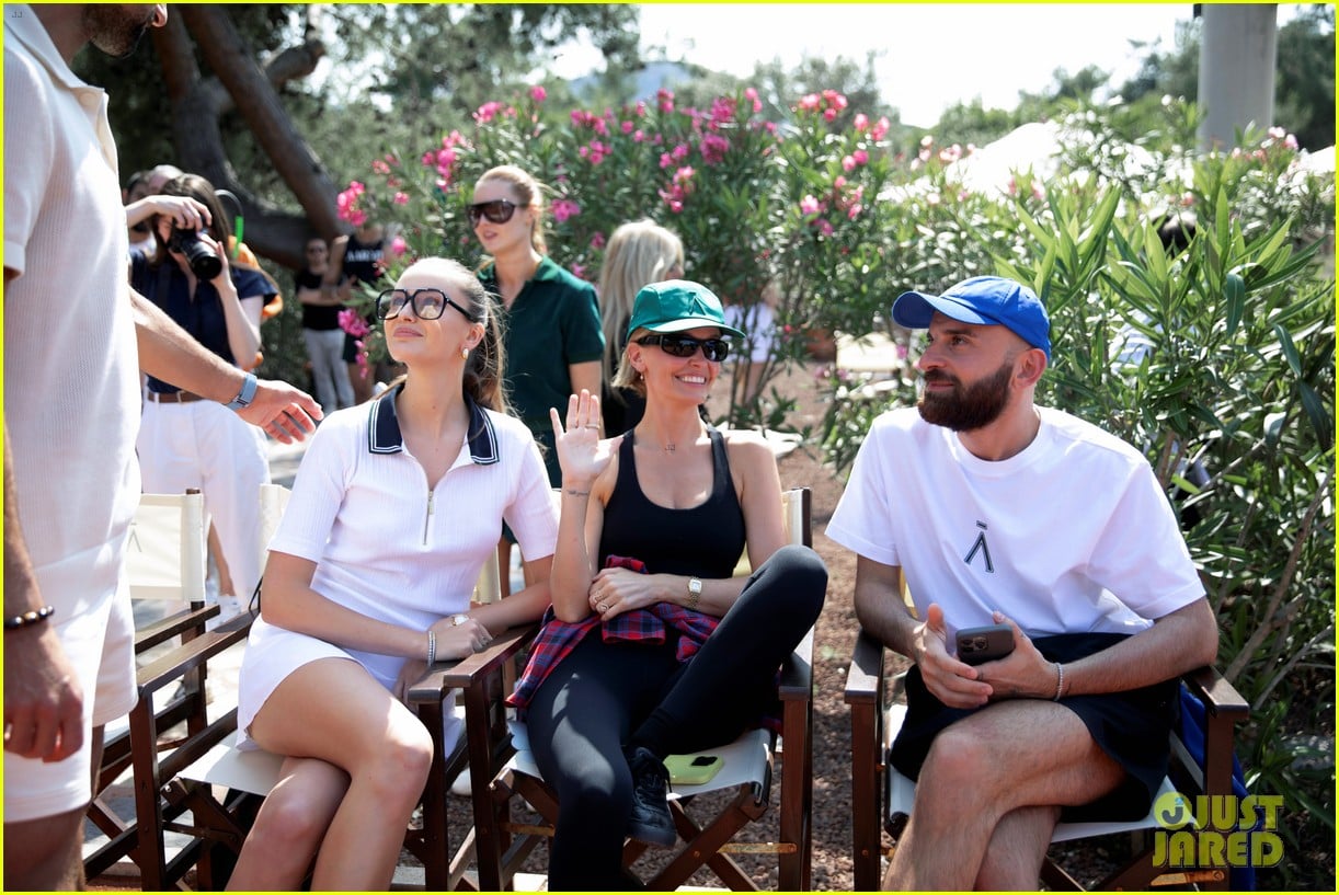 Photo: novac djokovic eddie redmayne aman tennis club launch 165 ...