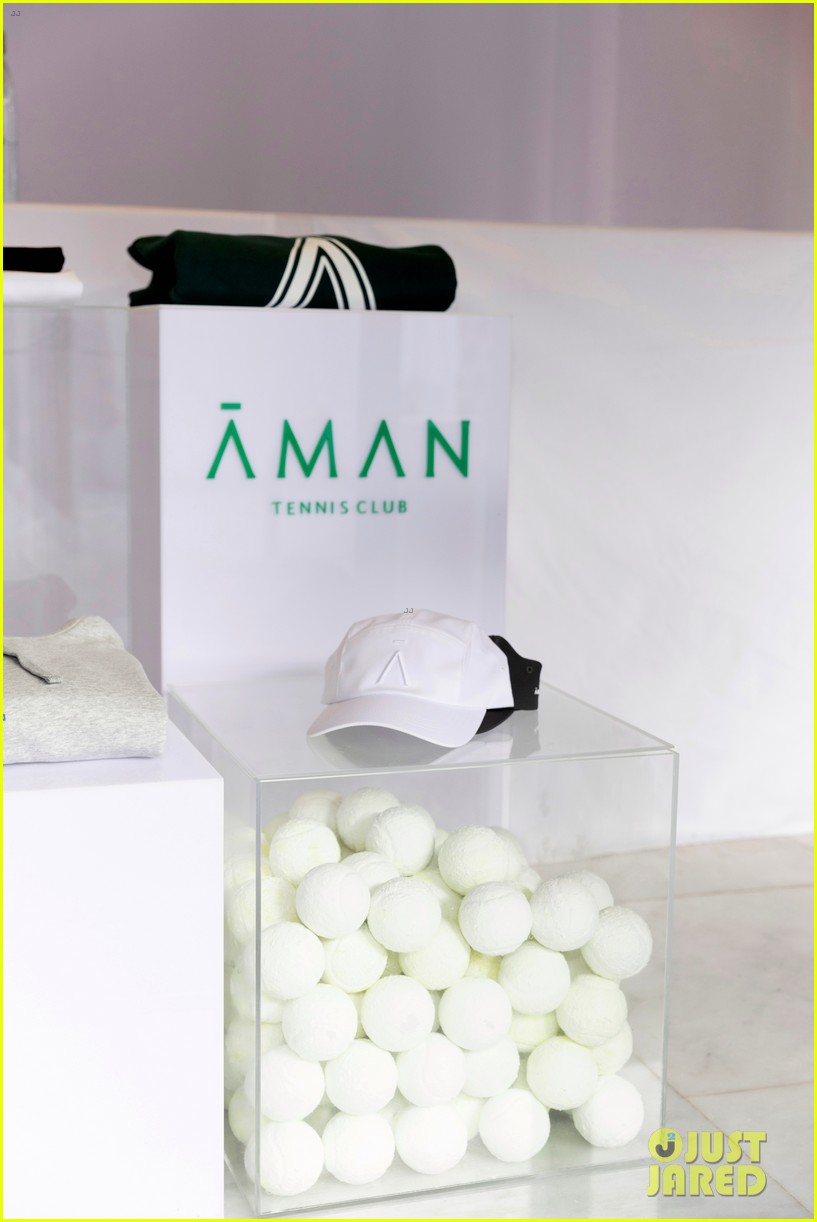 Photo: novac djokovic eddie redmayne aman tennis club launch 93 | Photo ...