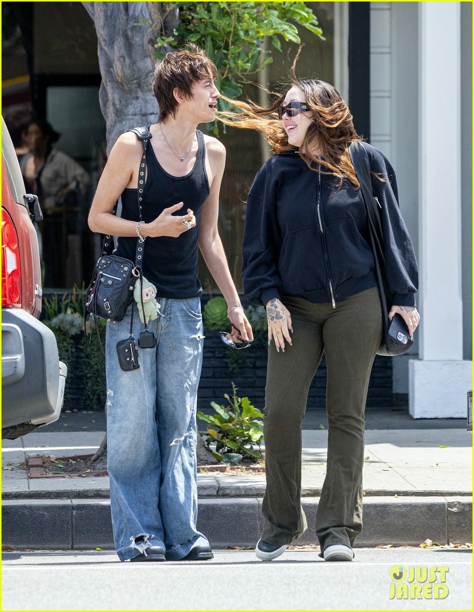 Noah Cyrus & Her Friend Lucas Machado Enjoy a Sushi Lunch in LA ...
