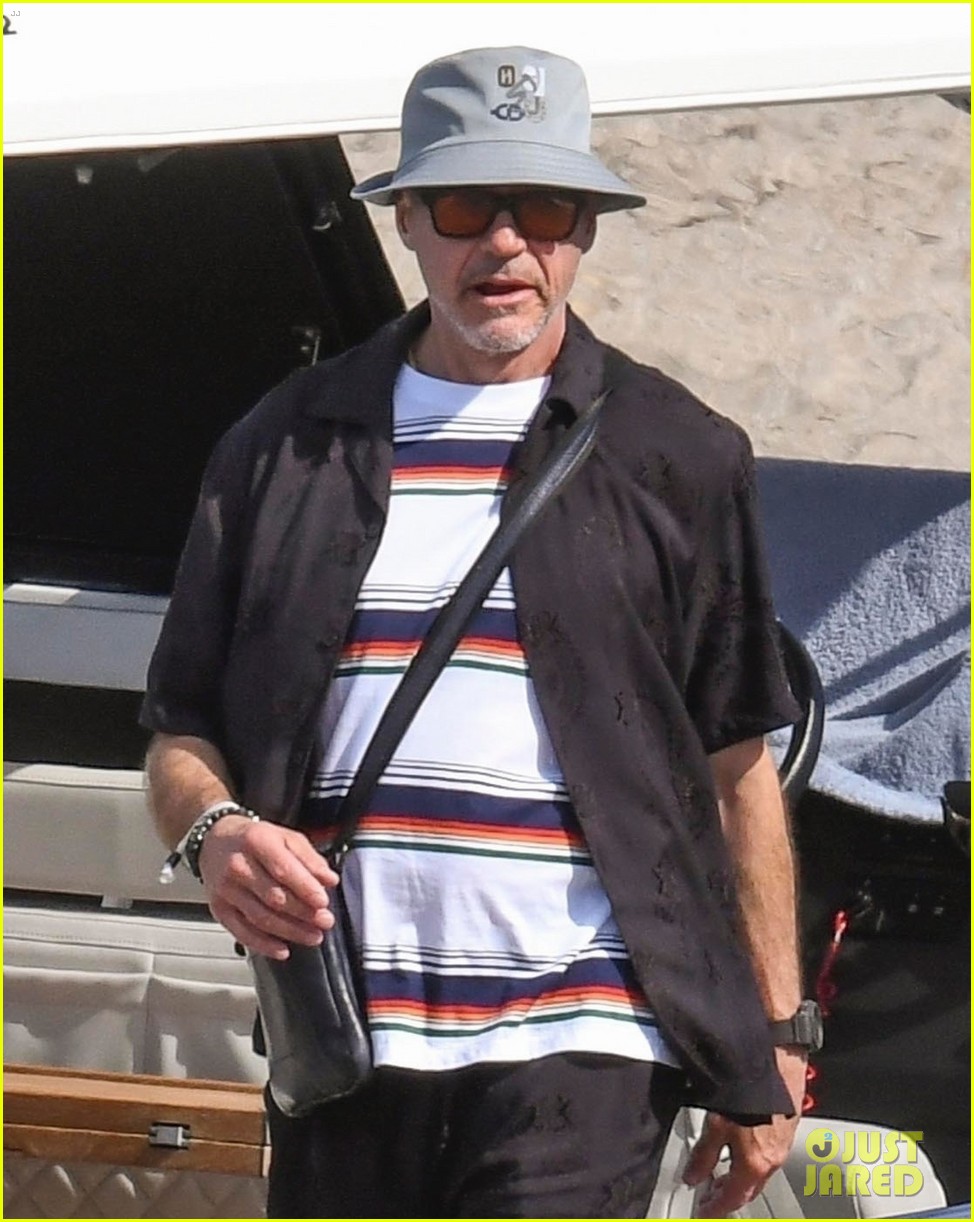 Robert Downey Jr. & Wife Susan Go Sightseeing on Vacation in Sardinia ...