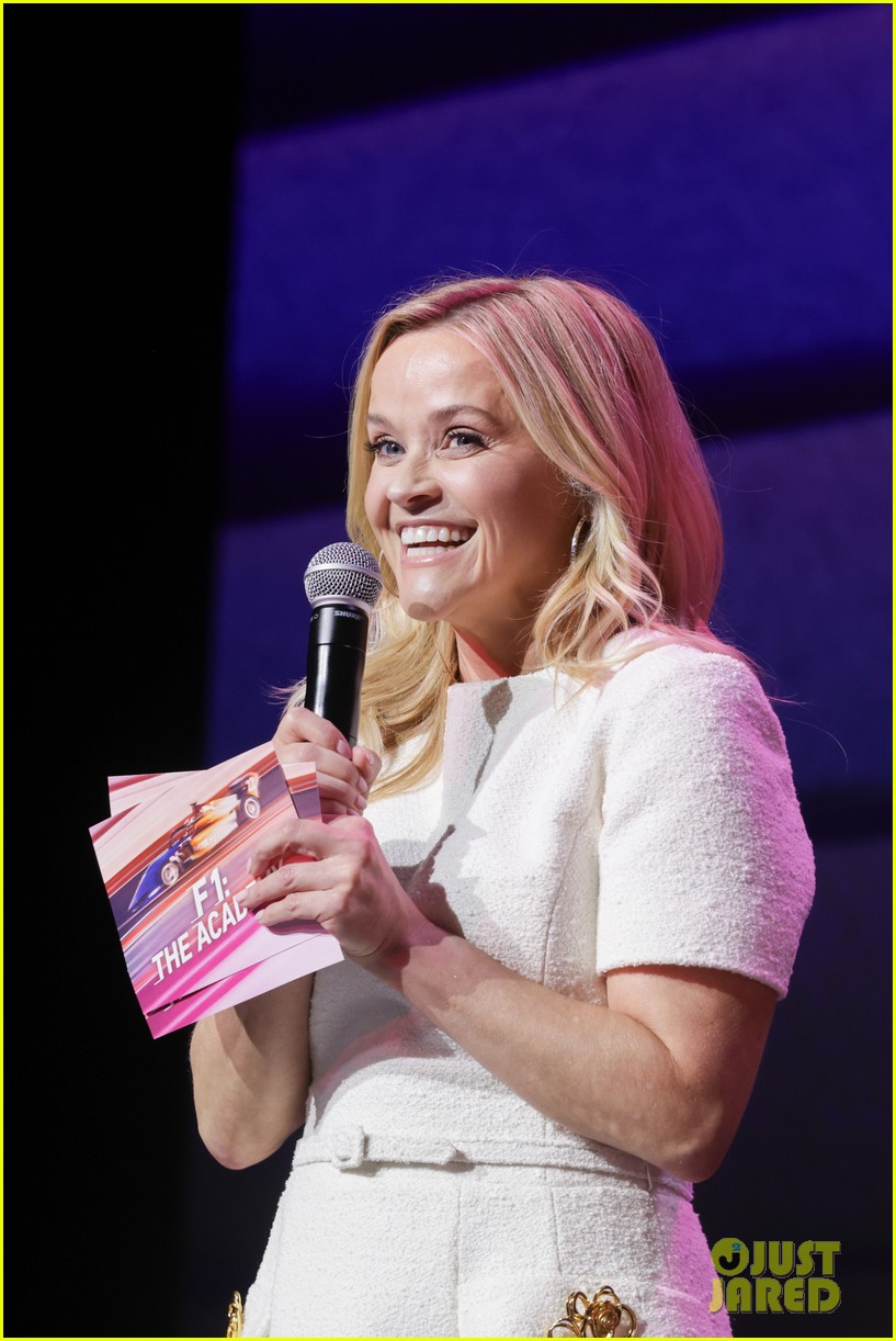 Reese Witherspoon Hosts 'F1: The Academy' Screening, Driver George ...