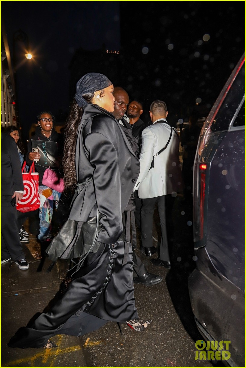 Rihanna Bares Baby Bump for Met Gala After Party Look at A$AP Rocky's Event: See All the Photos ...