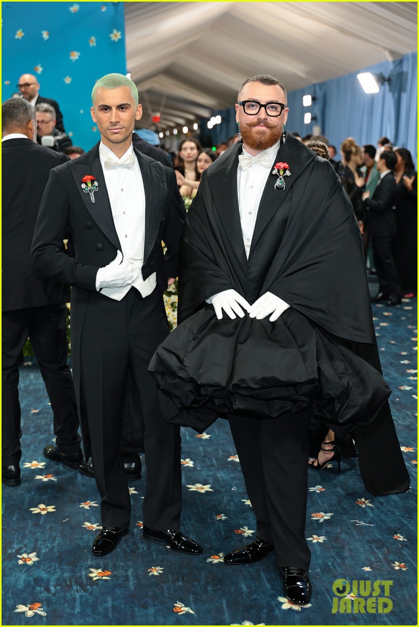 Sam Smith & Boyfriend Christian Cowan Arrive at Met Gala 2025 Together ...