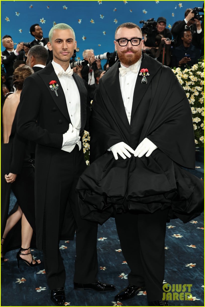 Sam Smith & Boyfriend Christian Cowan Arrive at Met Gala 2025 Together ...