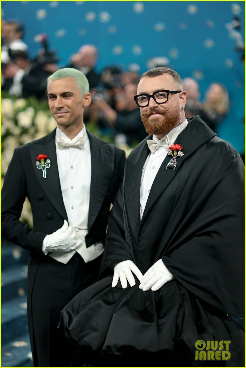 Sam Smith & Boyfriend Christian Cowan Arrive at Met Gala 2025 Together ...