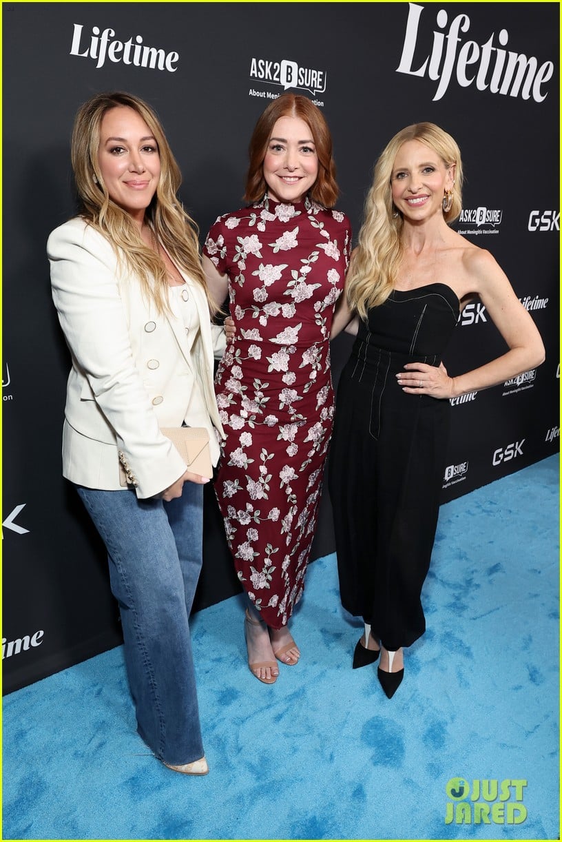 Alyson Hannigan & Sarah Michelle Gellar Reunite for Premiere of Lifetime Movie 'Pretty Hurts ...