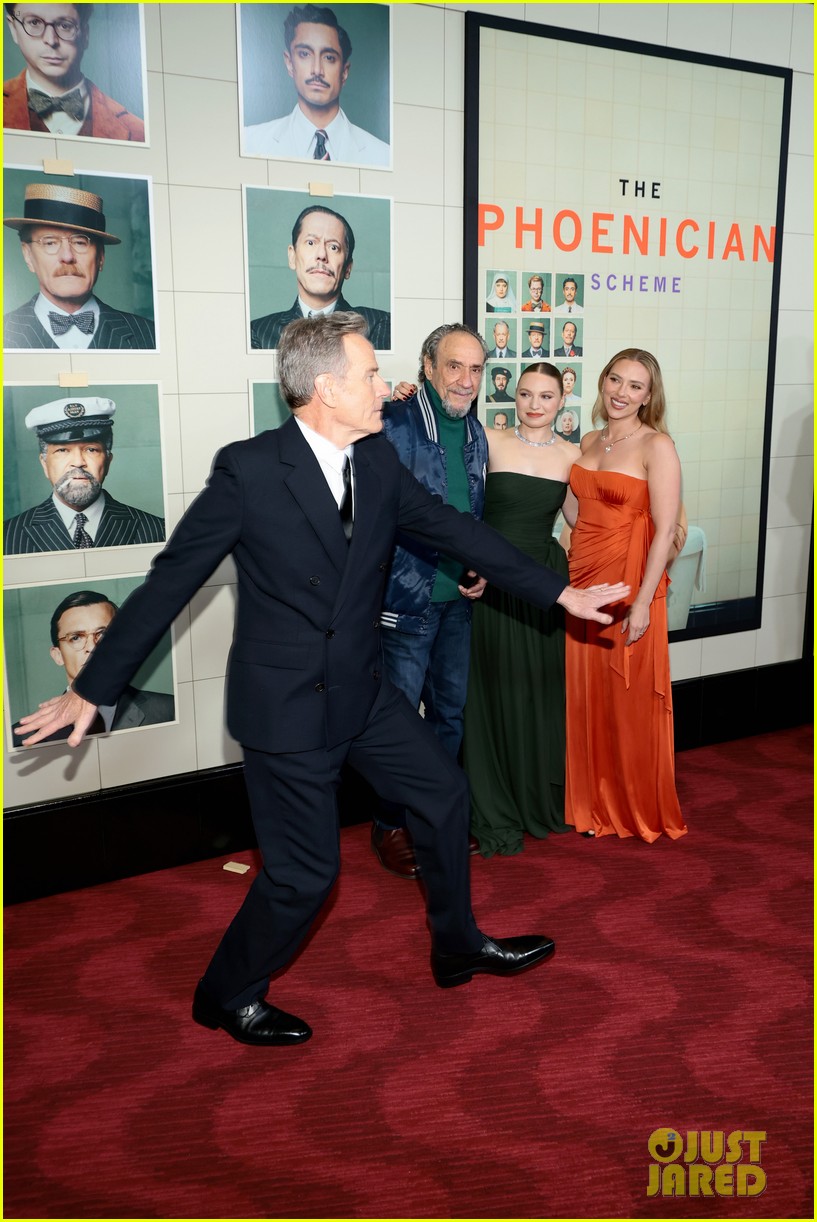 Scarlett Johansson Joins Newcomer Mia Threapleton at Star-Studded 'Phoenician Scheme' Premiere ...