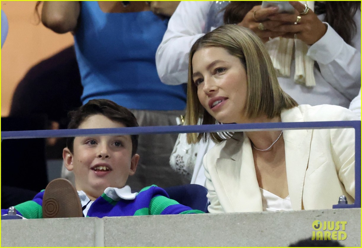 Jessica Biel Explains Why She Brought Son Silas to US Open, Reveals How ...