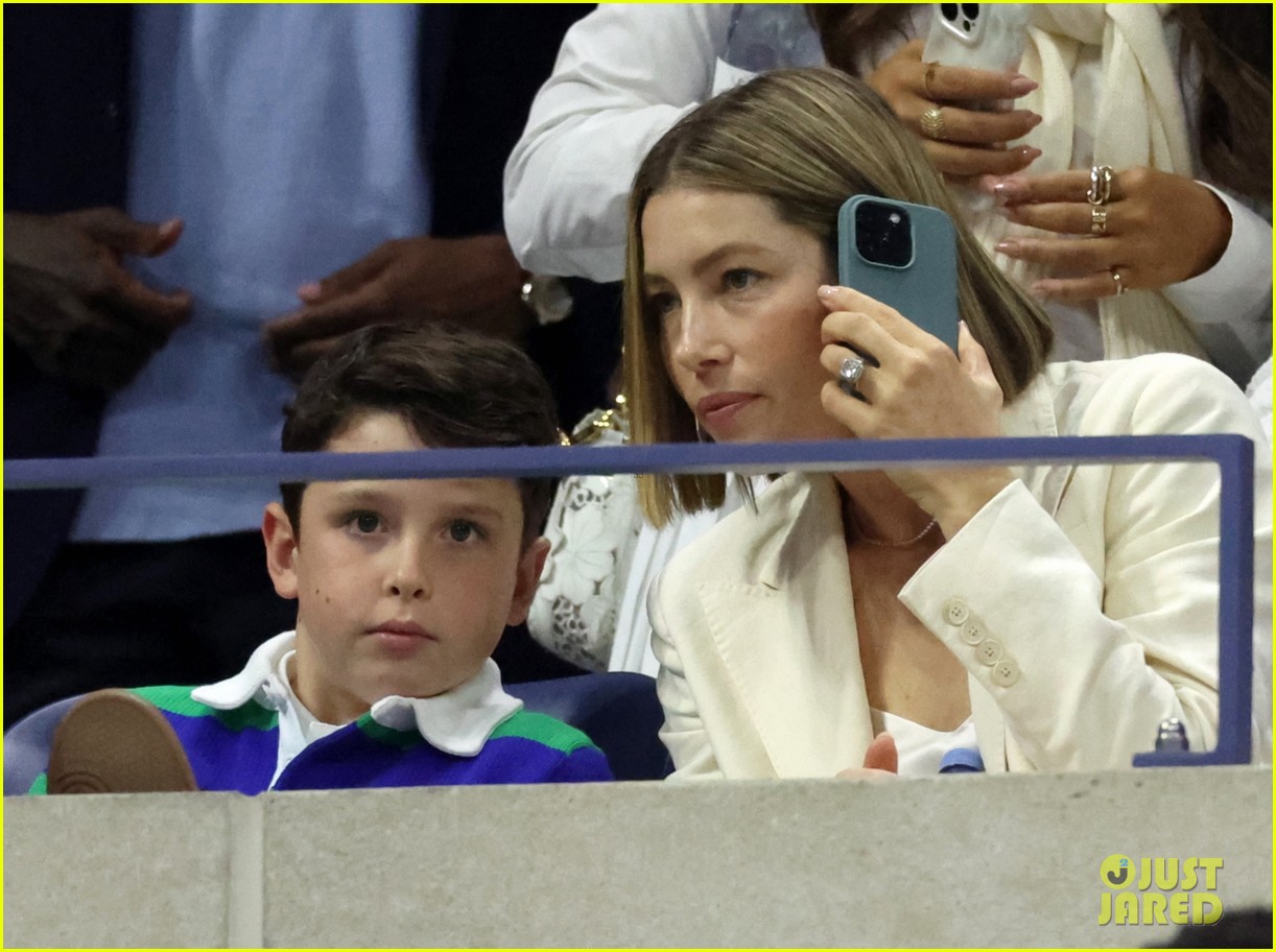 Jessica Biel Explains Why She Brought Son Silas to US Open, Reveals How ...