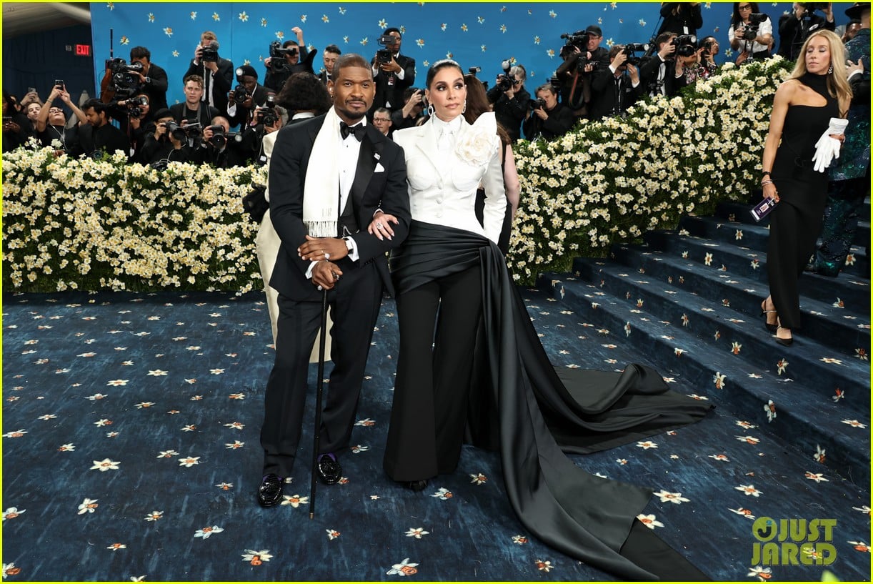 Usher Makes Rare Appearance with Wife Jenn at Met Gala 2025, Gives ...