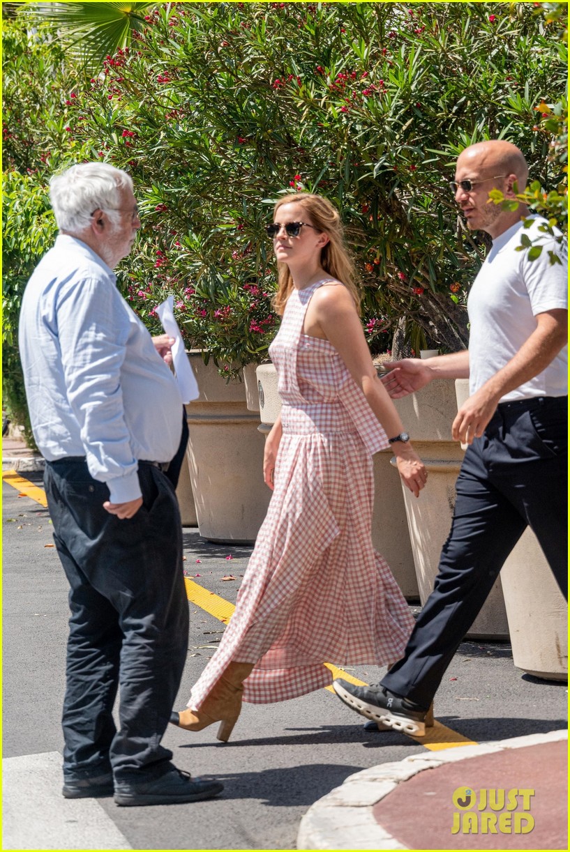 Emma Watson Dines with Human Rights Activist Hassan Akkad in Rare ...