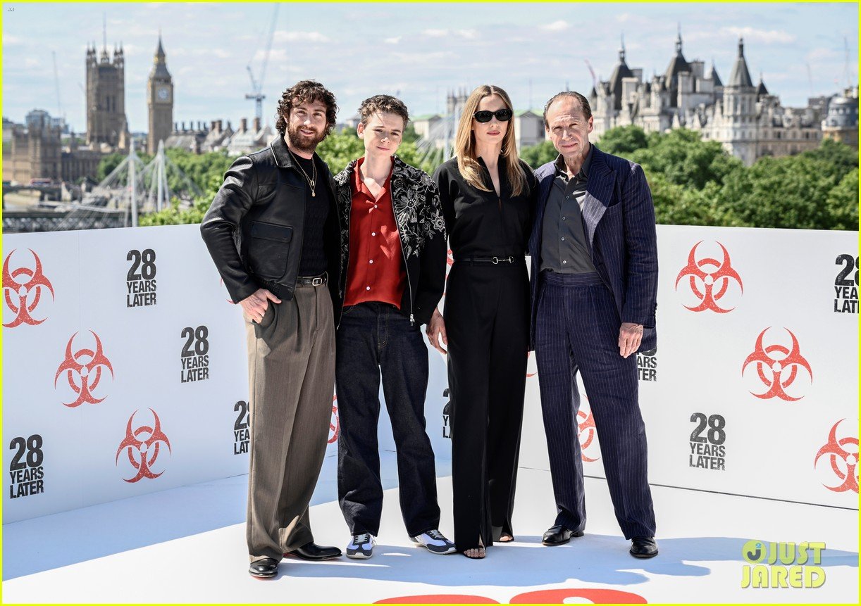 Aaron Taylor-Johnson Joins Jodie Comer, Ralph Fiennes, & Alfie Williams ...