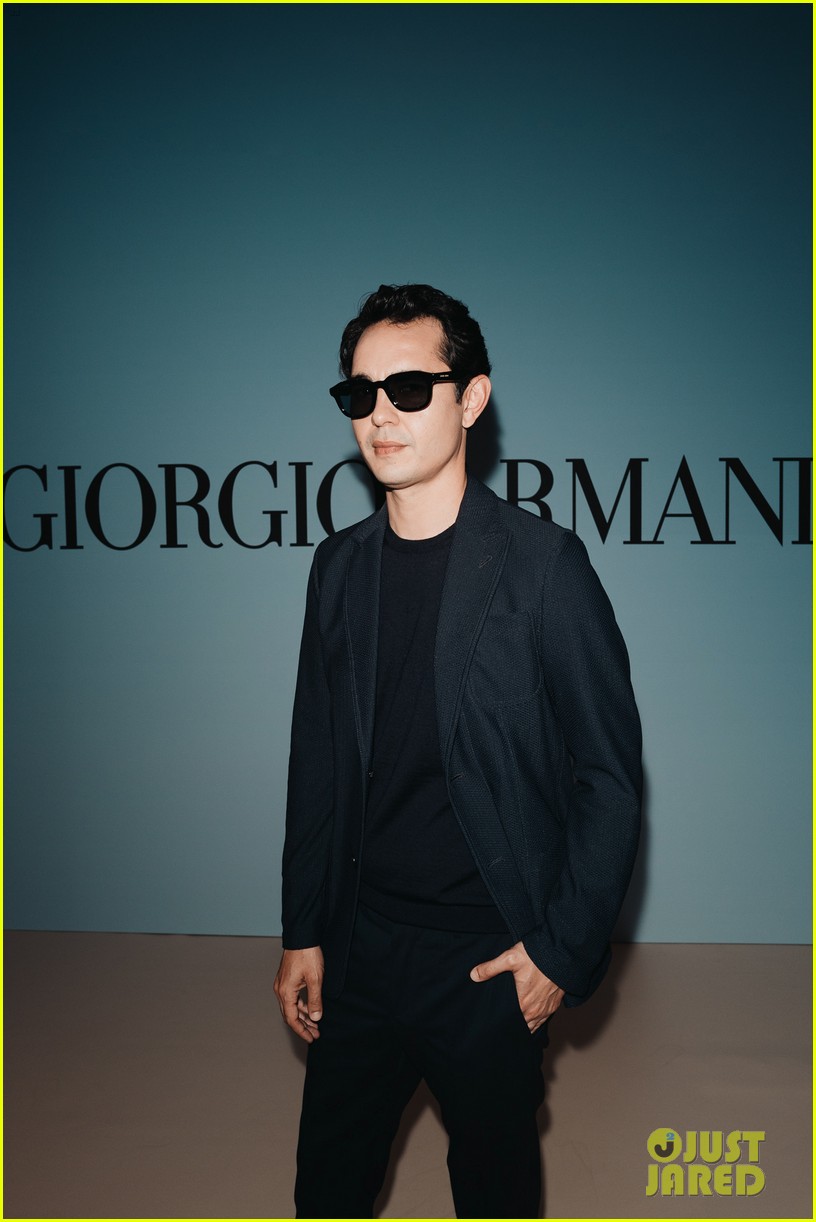 Jason Isaacs, Benito Skinner, & More Attend Giorgio Armani Fashion Show ...