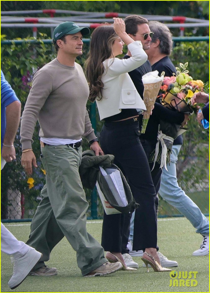 Orlando Bloom Joins Ex Miranda Kerr & Her Husband Evan Spiegel at Son ...