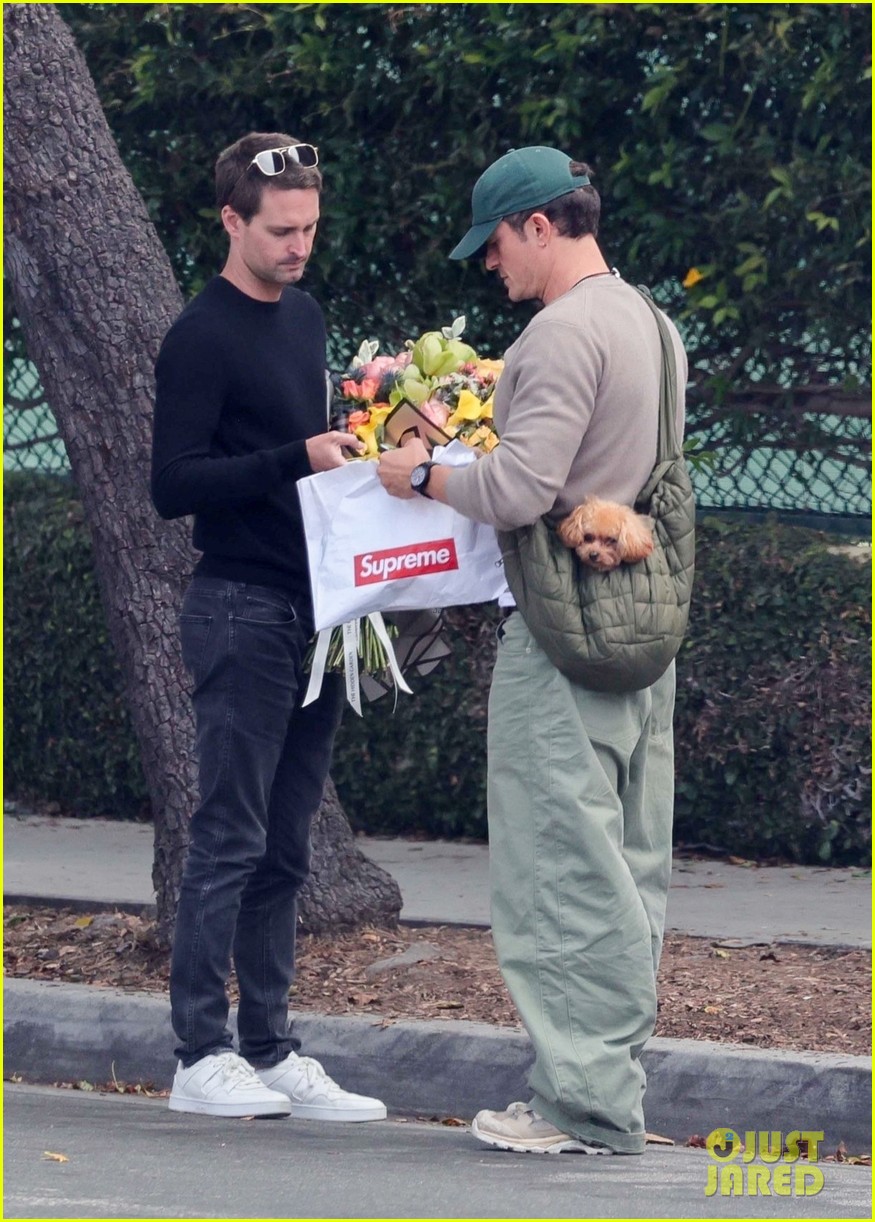 Orlando Bloom Joins Ex Miranda Kerr & Her Husband Evan Spiegel at Son ...