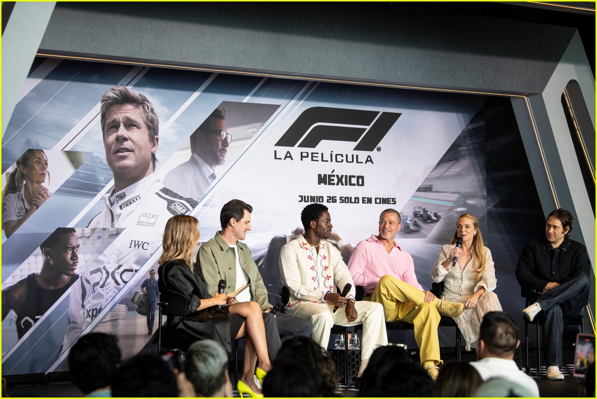 Brad Pitt Talks Racing In 'F1' Movie, How It Felt Driving In Front of ...