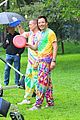 Brad Pitt & Jimmy Fallon Wear Rainbow Tie-Dye Outfits as They Film 'The ...