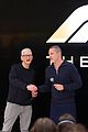 Brad Pitt Continues 'F1' Movie Promotion at Apple Store Q&A With CEO ...