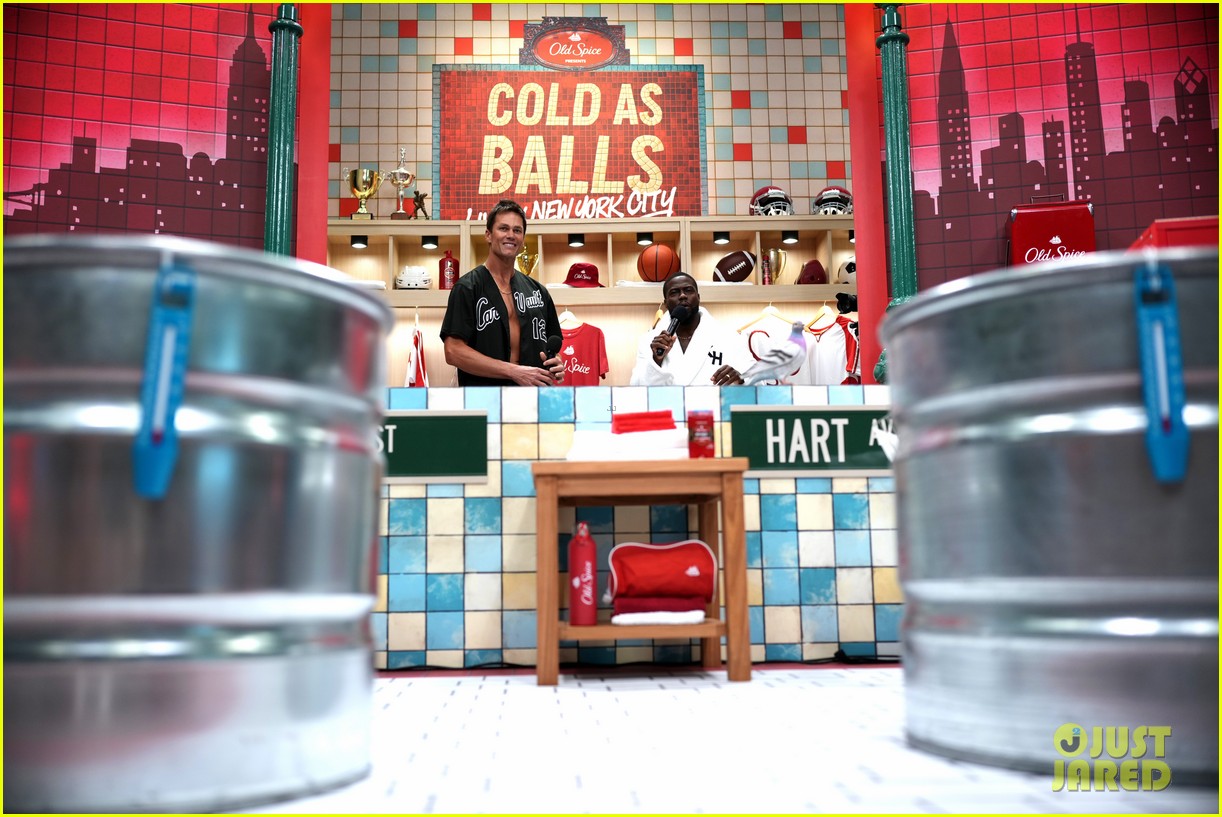 Tom Brady Goes Shirtless & Looks Ripped While Doing a Live Cold Plunge ...